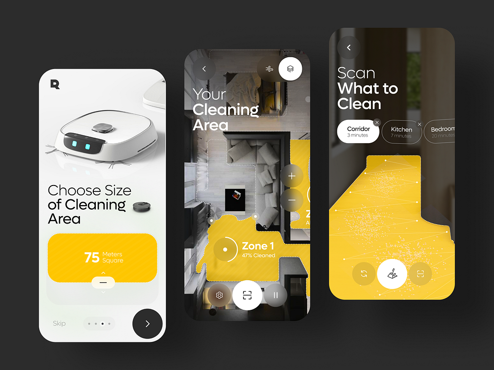 Browse thousands of Robot Cleaner images for design inspiration | Dribbble