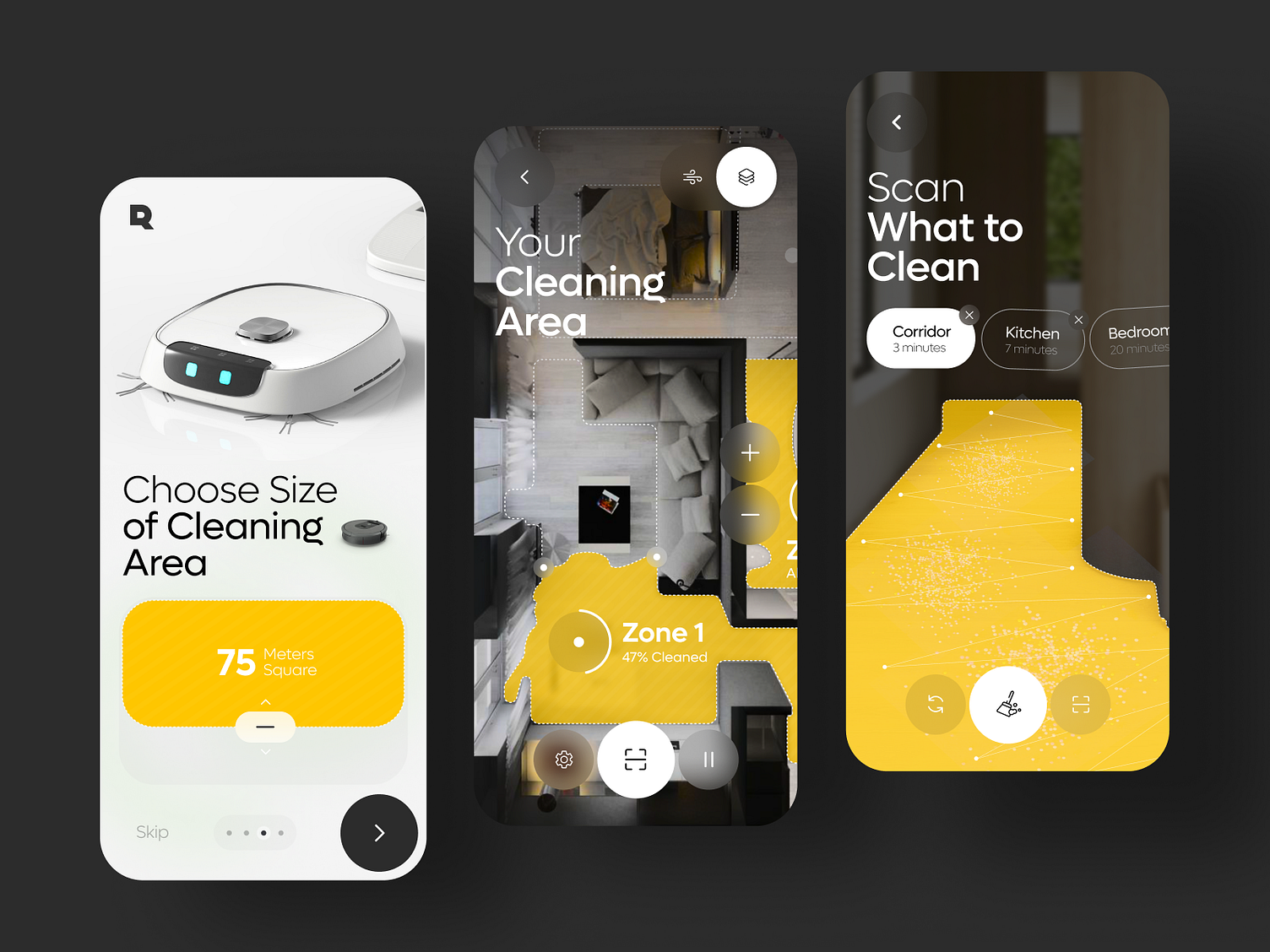 Precision Cleaning - Smart Home App by Stav D. for RonDesignLab ⭐️ on ...