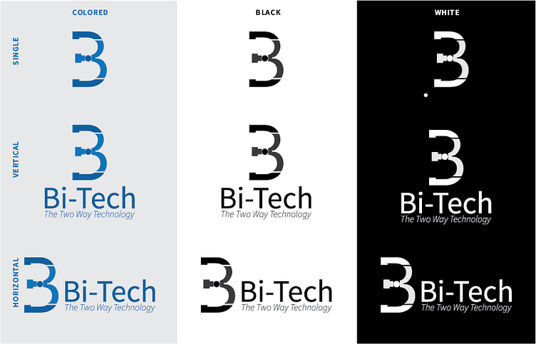 Bi-Tech Brand Identity by Stephen Ekele on Dribbble
