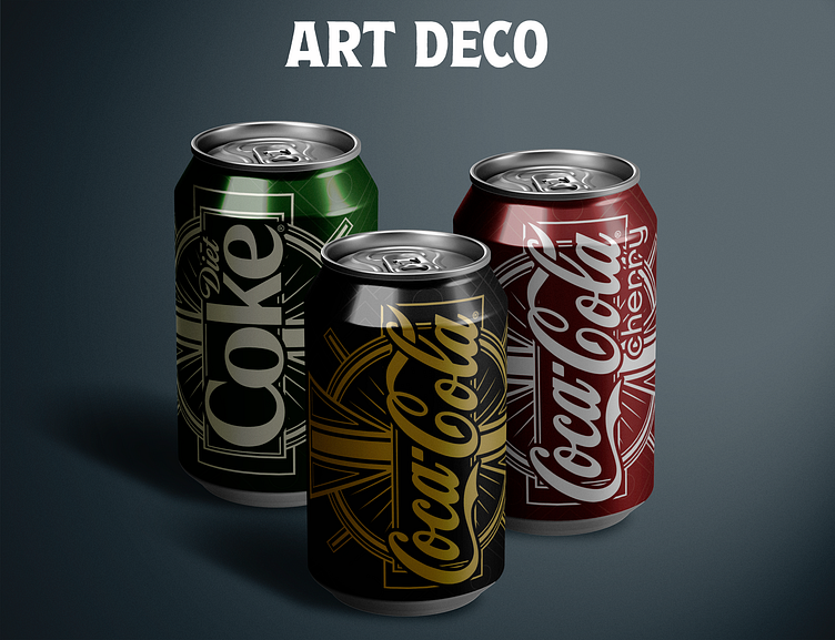 Coke Art History Redesign By Daniel Tench On Dribbble
