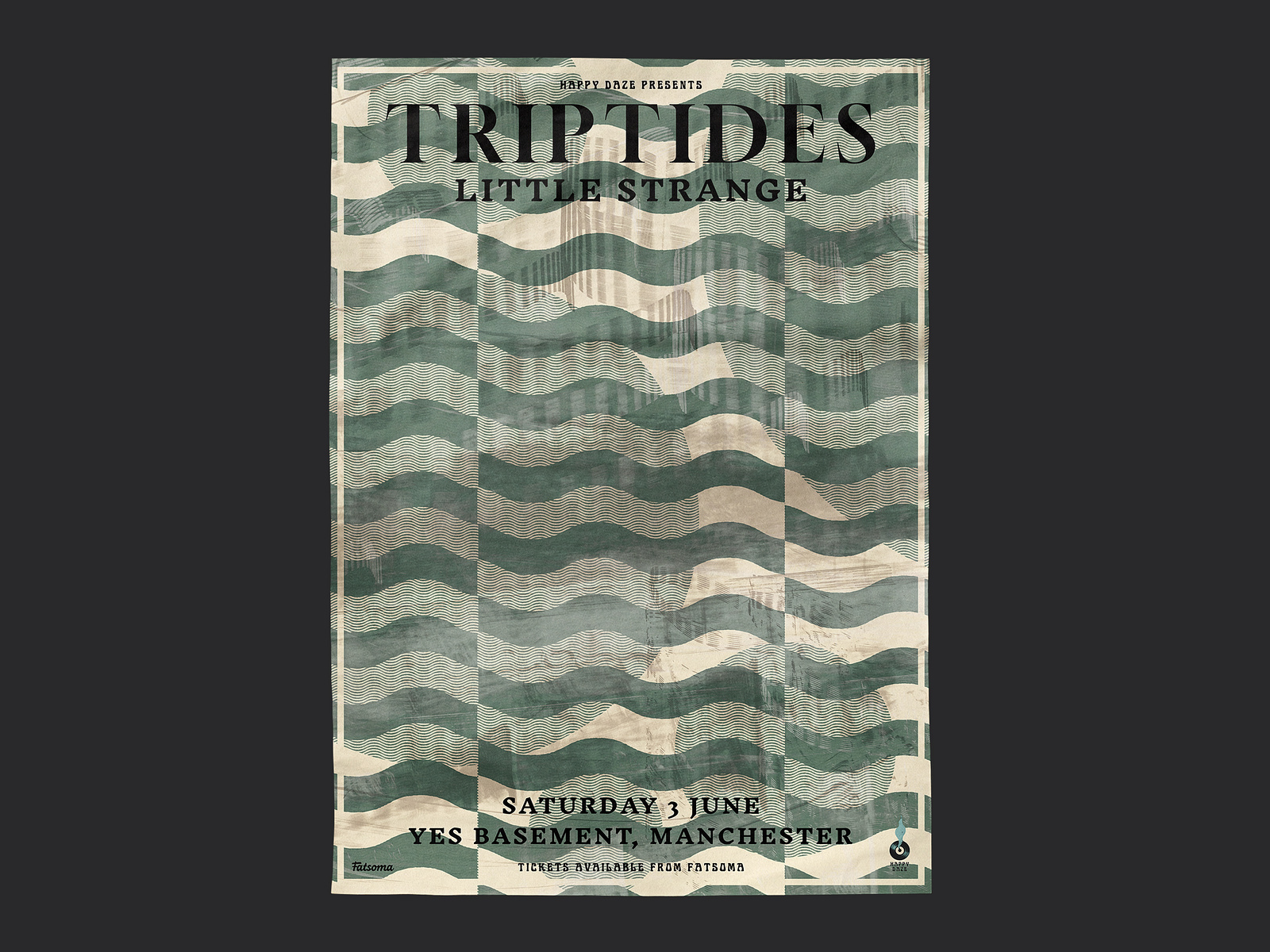 Triptides - Poster & Social Media Artwork. by daarrr_art on Dribbble