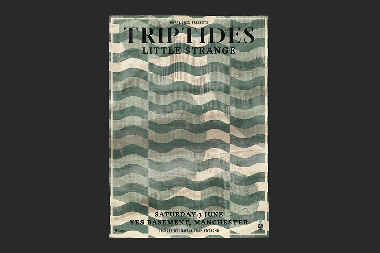 Triptides - Poster & Social Media Artwork. by daarrr_art on Dribbble