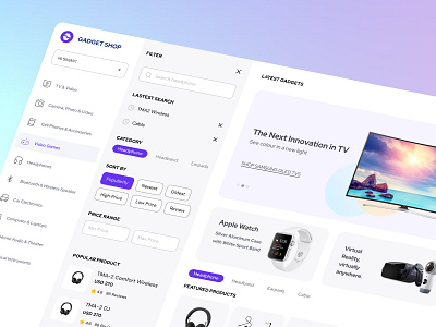 Ecommerce Store UI by Mike Taylor on Dribbble