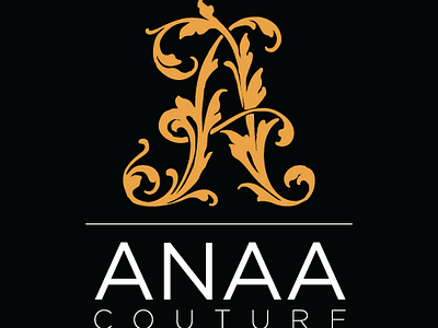 Logo Design - Anaa Couture by Mashael (Ma-shy-al) on Dribbble