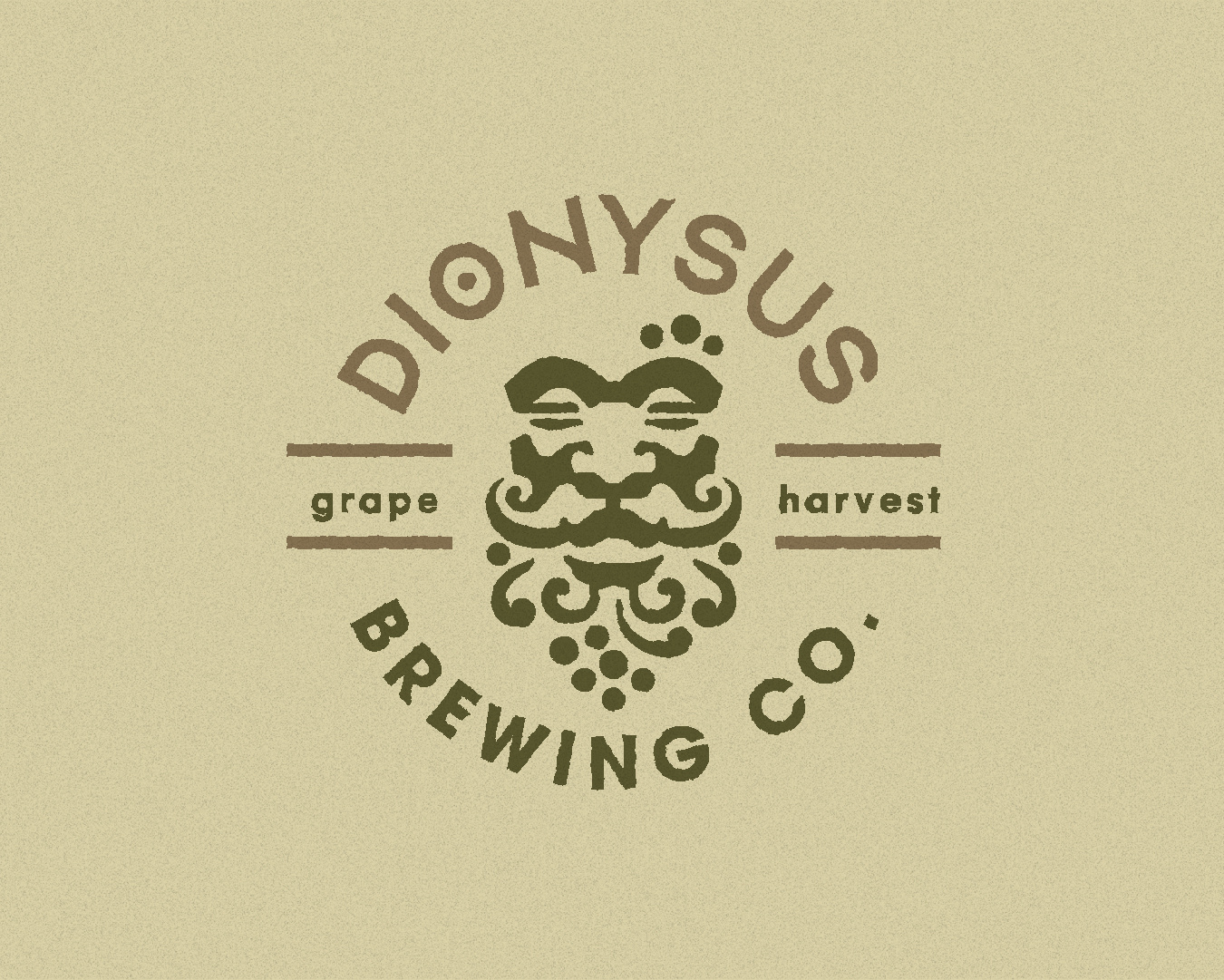 Dionysus mark logo emblem by Nhat Nam Vu on Dribbble