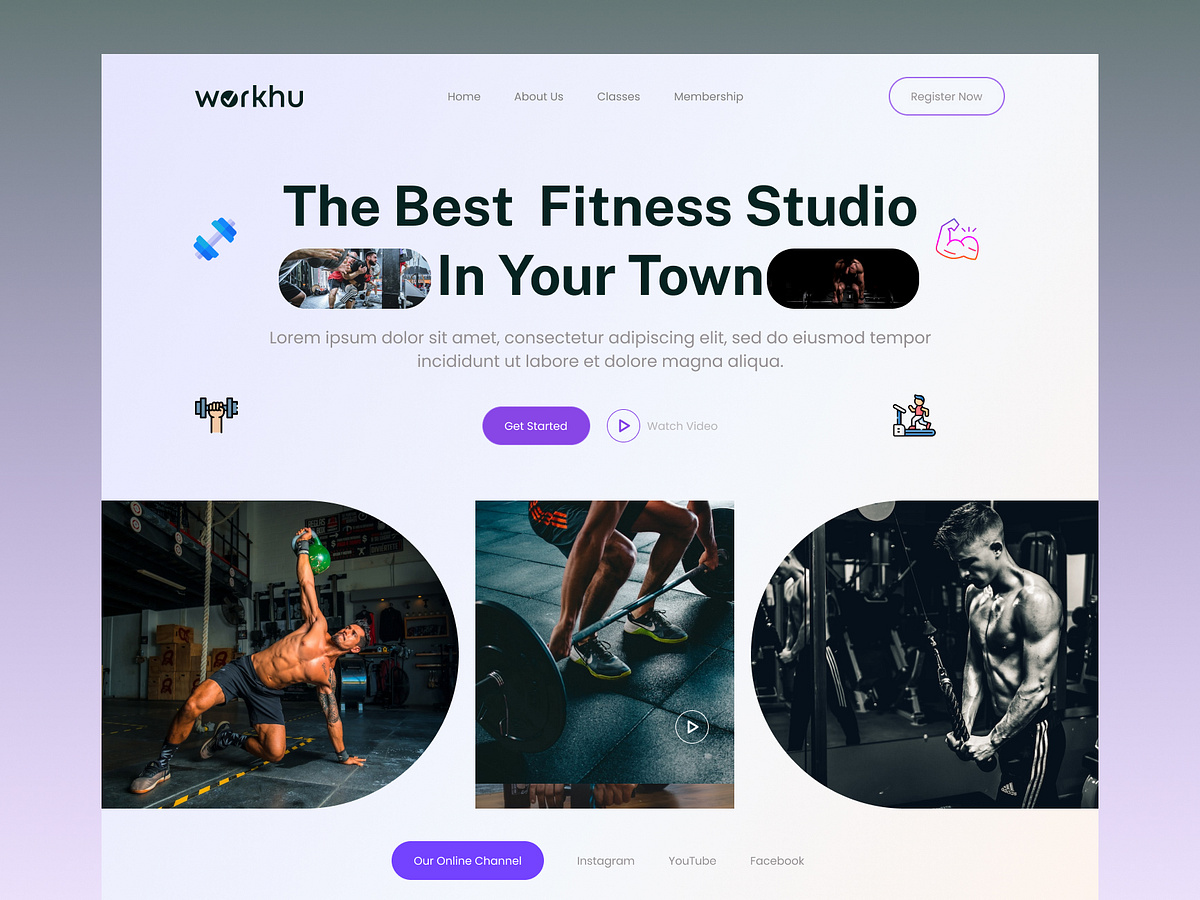 Gym Landing Page designs, themes, templates and downloadable graphic ... Gym Landing Page designs, themes, templates and downloadable graphic ...