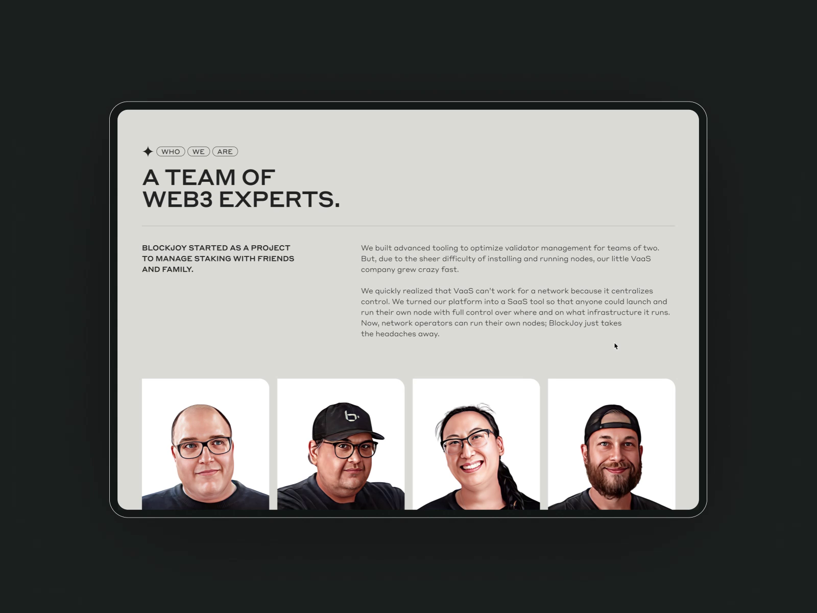 Web3 Team Hover Animation by Cindy van Heerden for The Digital Panda on ...