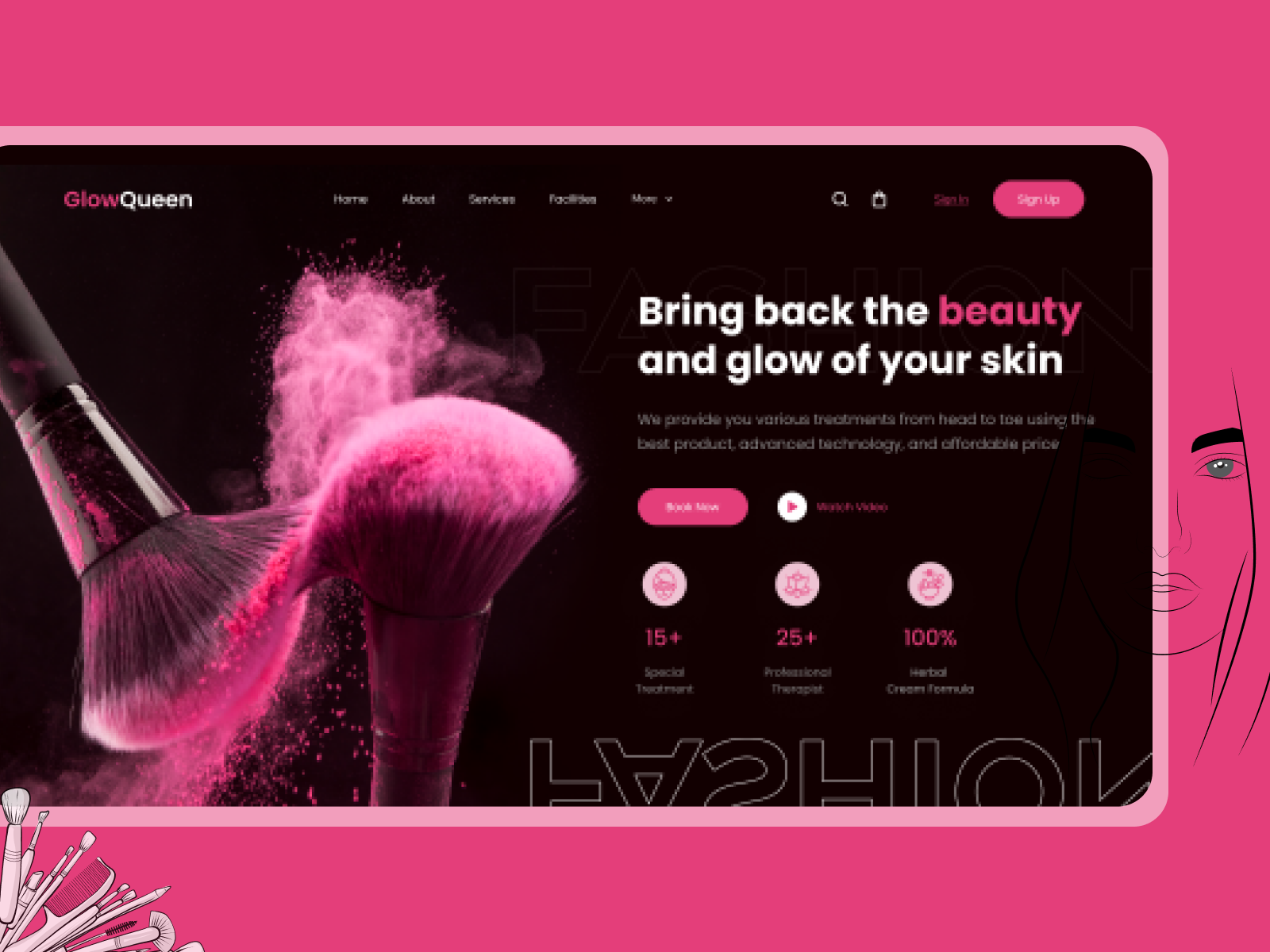 Multiple Home Page UI by Rajesh Mandaviya on Dribbble