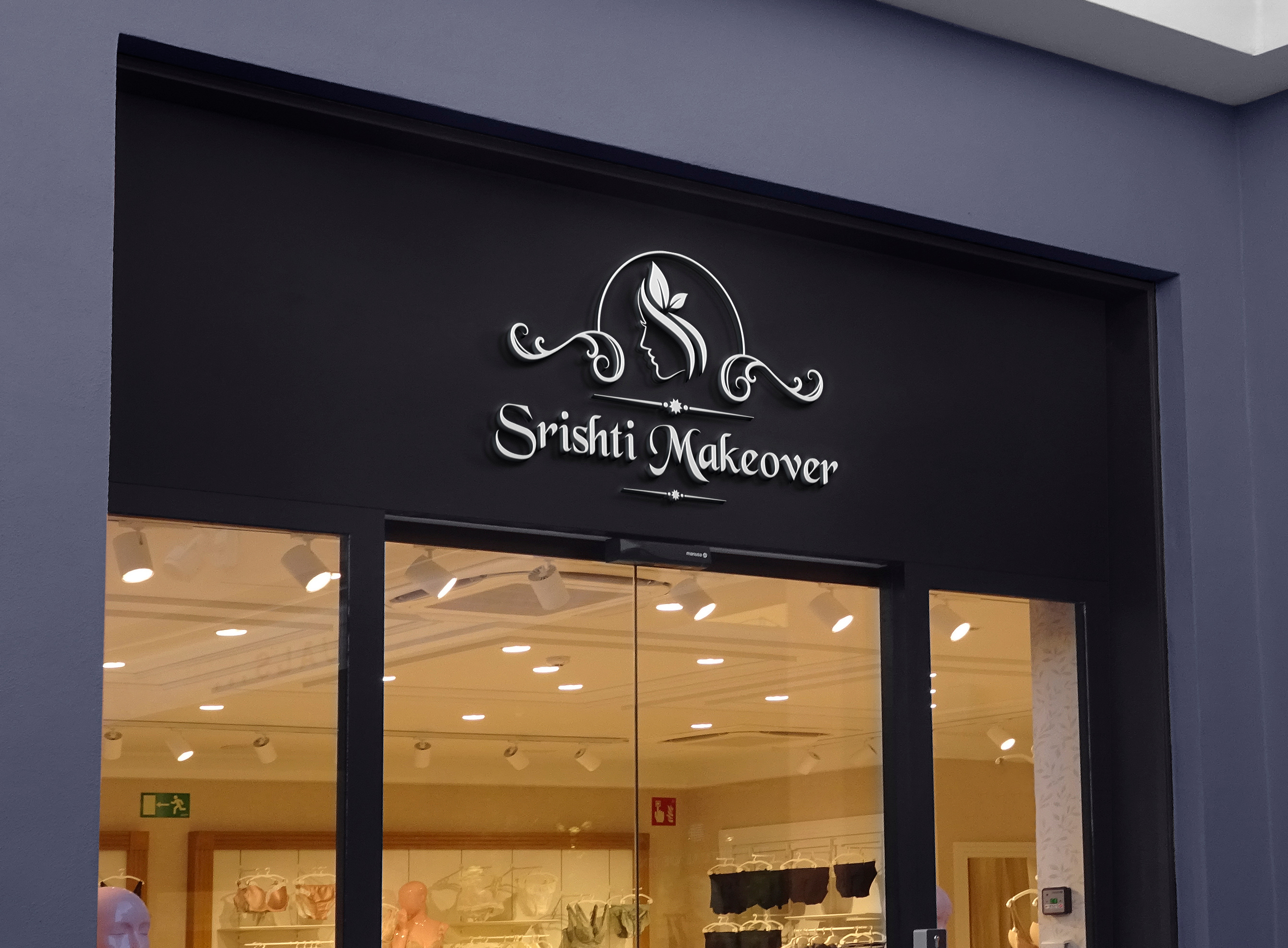 Srishti Makeover Logo Design by Techatom Pvt. Ltd on Dribbble