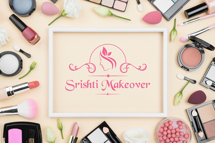 Srishti Makeover Logo Design by Techatom Pvt. Ltd on Dribbble