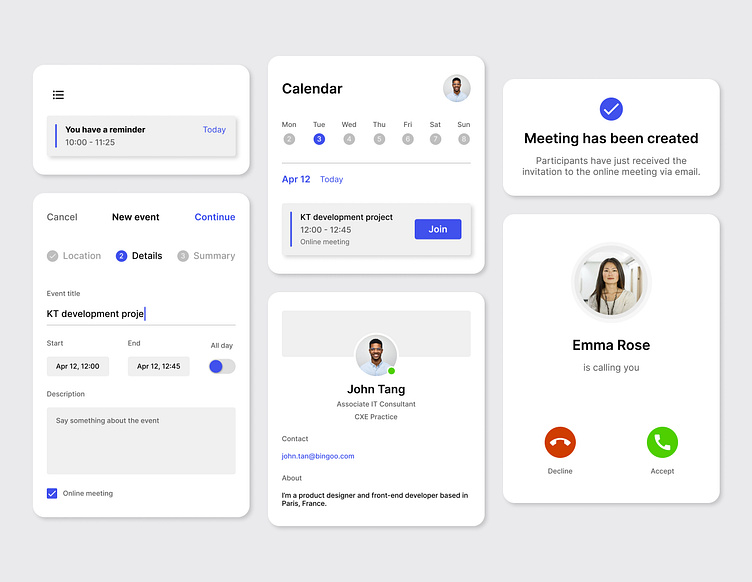 Designing a Unified Messaging App by Claudia Minici on Dribbble