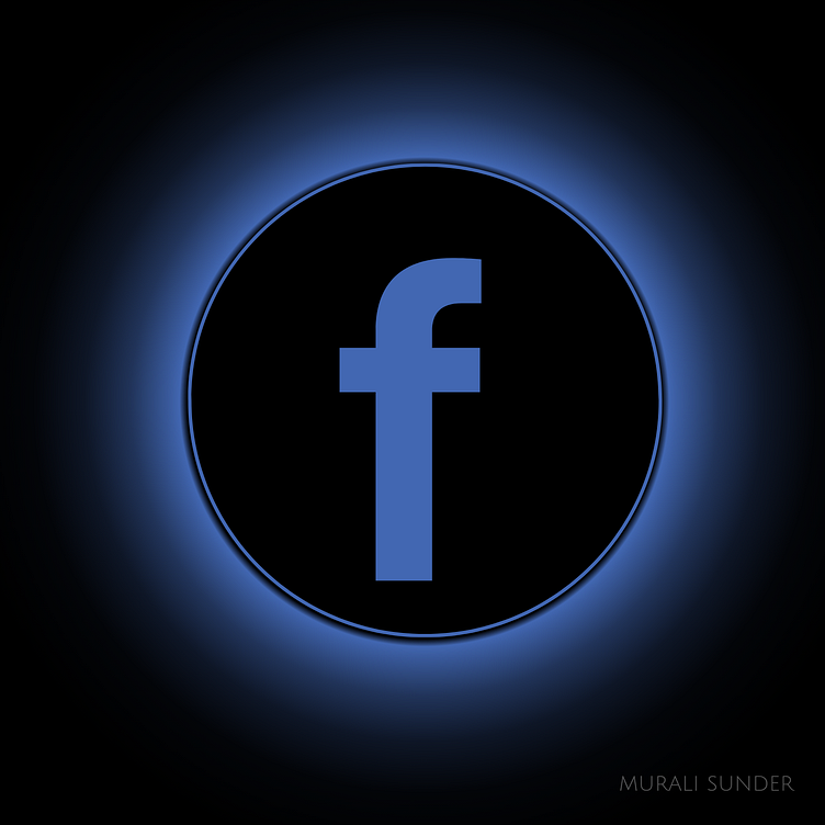 Facebook Logo Redesign by Murali Sunder on Dribbble