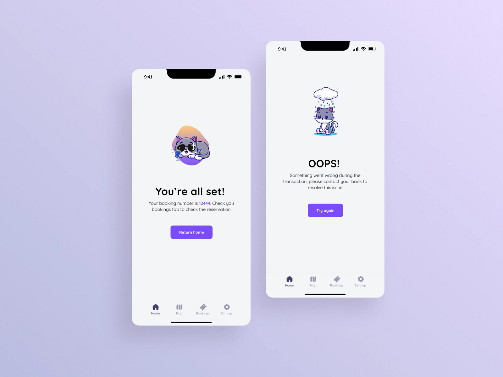 Beamer | Support screens by Sergey Tretyakov on Dribbble