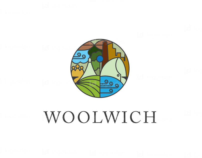 Woolwich logo by Abid Ali on Dribbble