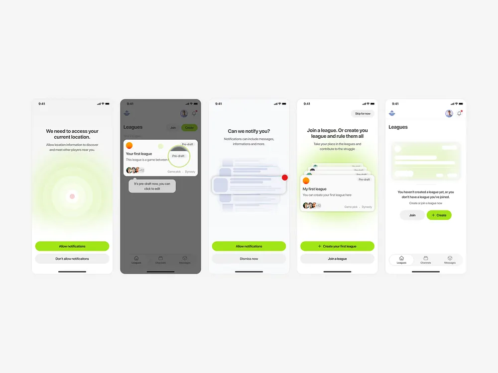 Notification Screen designs, themes, templates and downloadable graphic ...