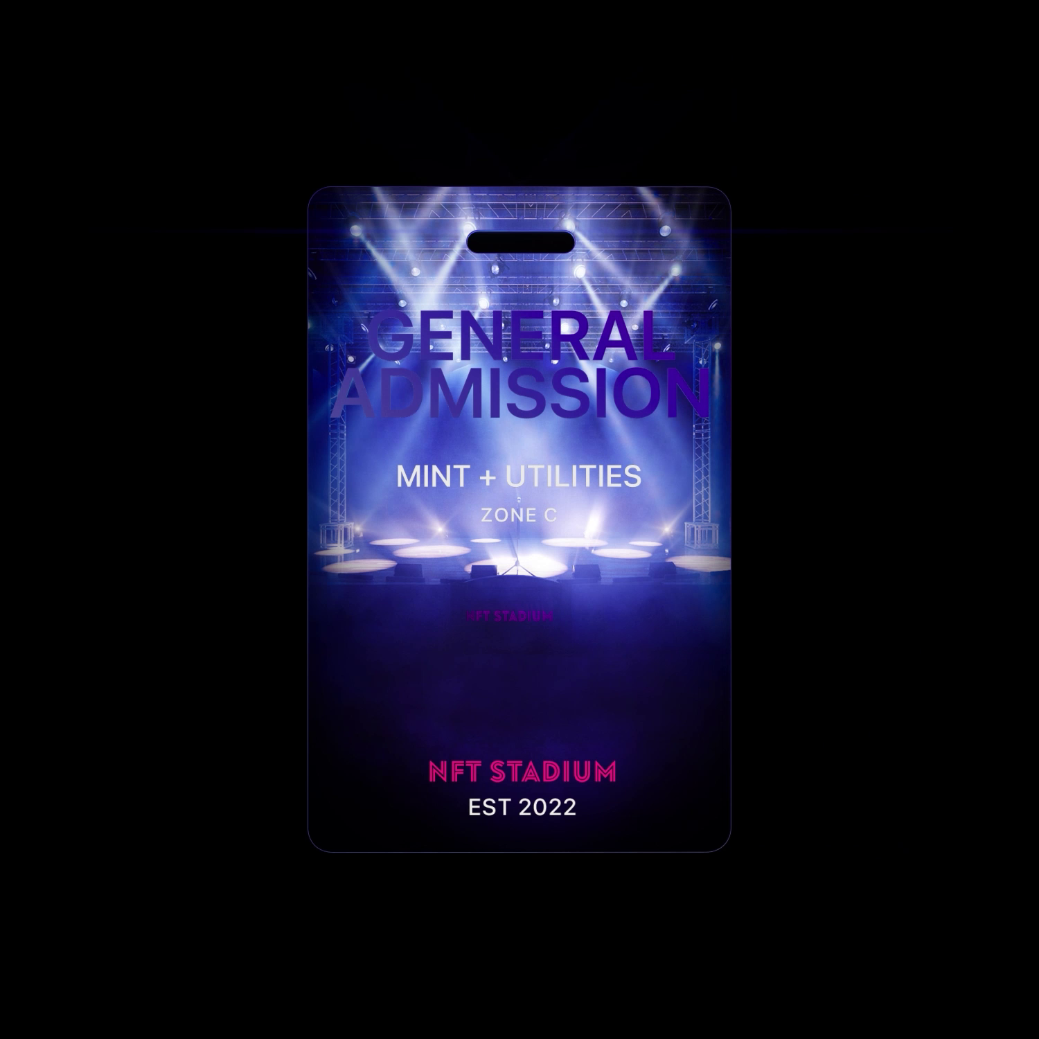 Entry Pass Design x NFT Stadium by Viral Studios on Dribbble