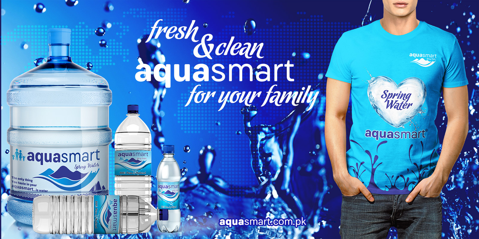 AQUASMART - Mineral Water Supply by SYED RAZA IMAM NAQVI on Dribbble