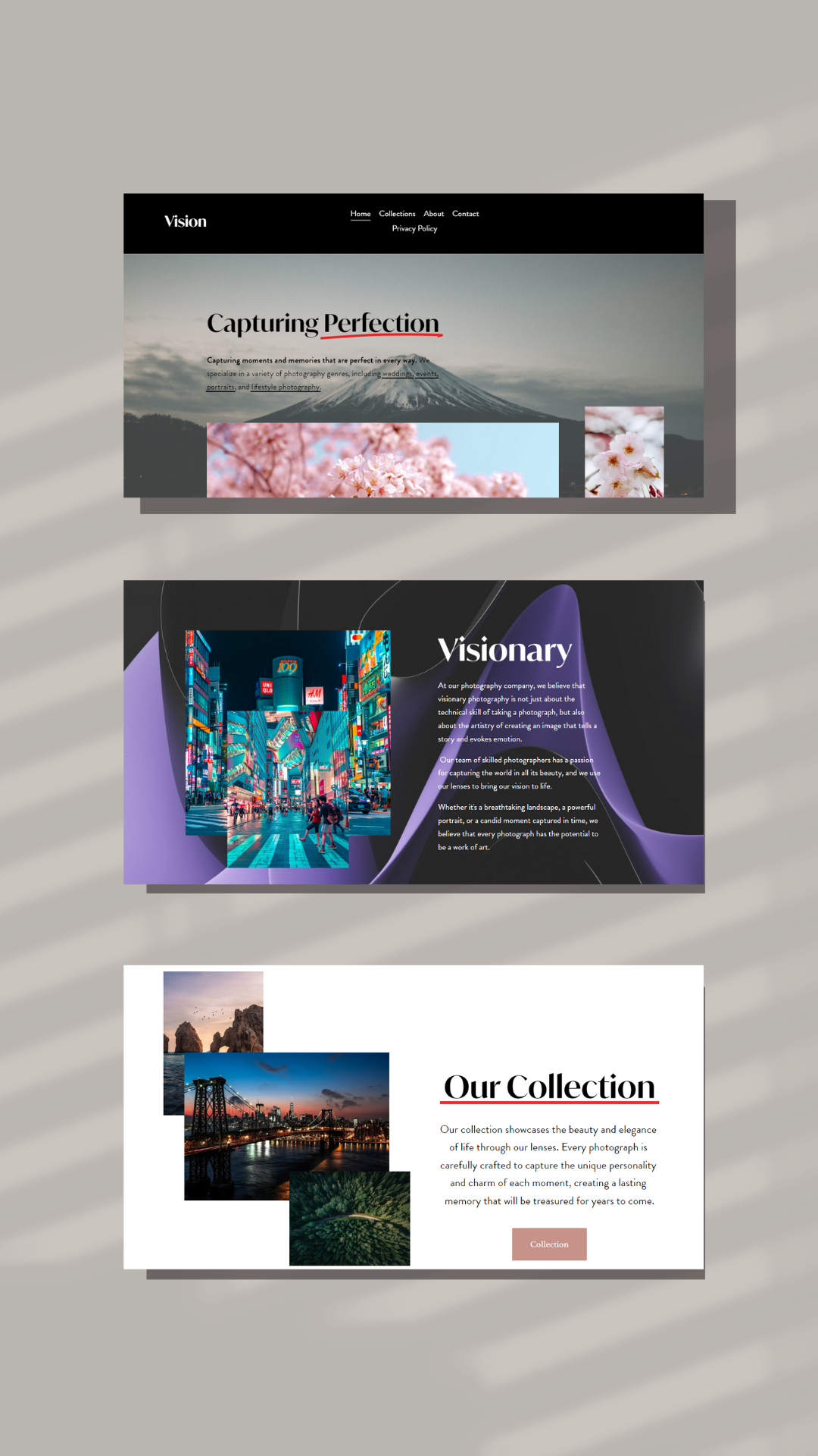 Visionary Captures by Yamii Designs on Dribbble