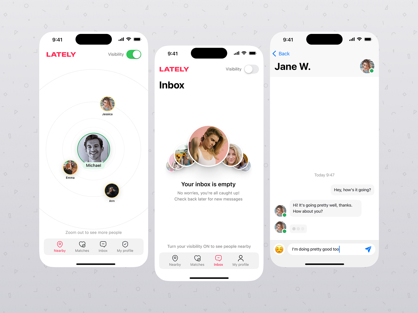 Lately Dating App Ios Ux Ui Design By Artem Burtnyk🇺🇦 On Dribbble