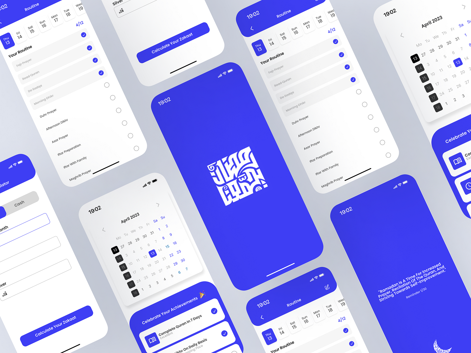 Ramadan Habit Tracking App UI by Muhammad Anas on Dribbble