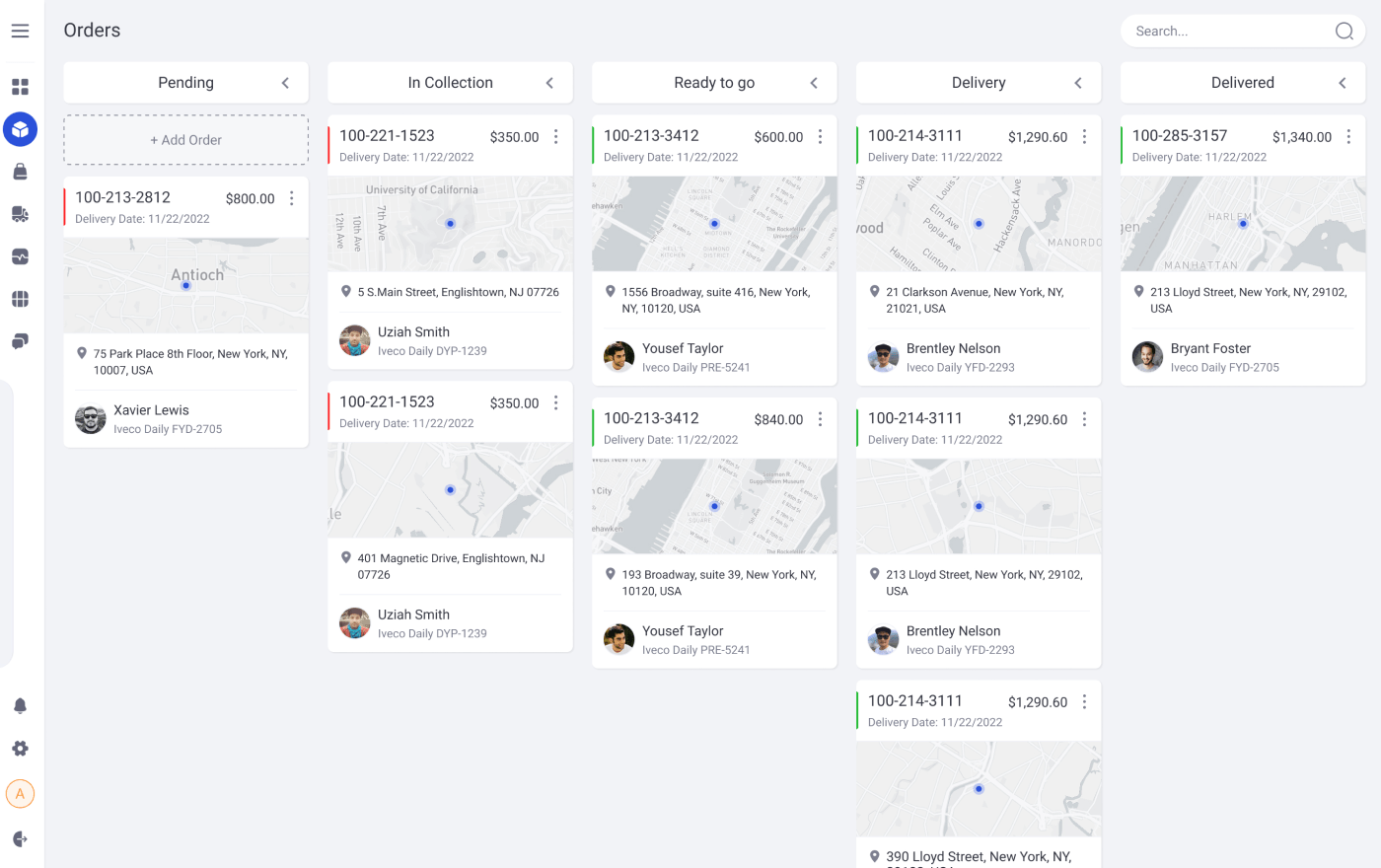 Delivery Management System by XB Software on Dribbble