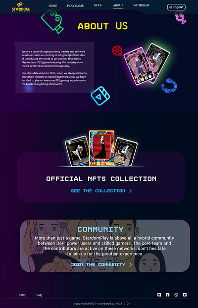 About Us Page Ui/Ux design by Ali Danish on Dribbble