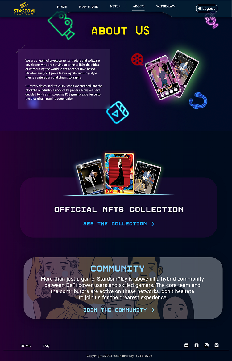 About Us Page Ui/Ux design by Ali Danish on Dribbble