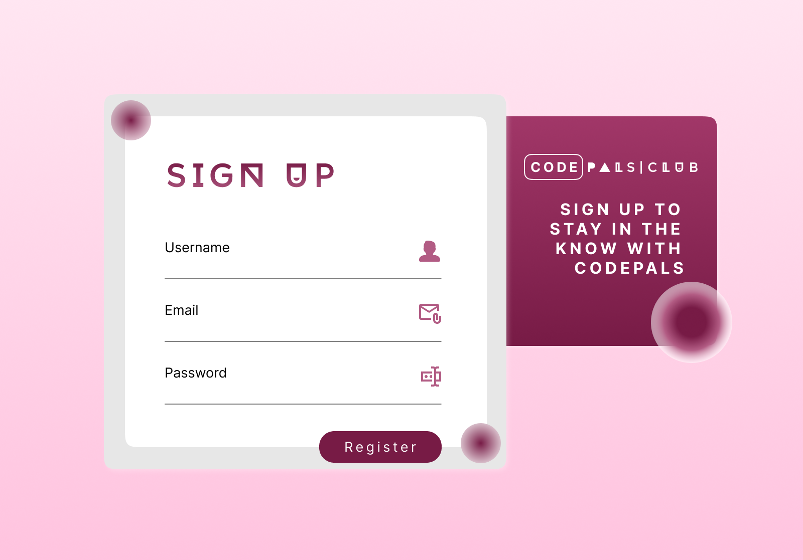 Modal Sign Up form by KENNEDY KRIS UBANI on Dribbble
