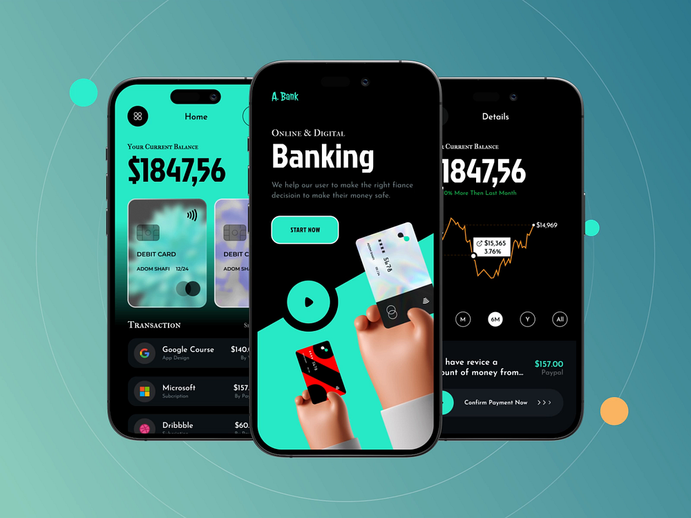 Banking App Animation designs, themes, templates and downloadable ...