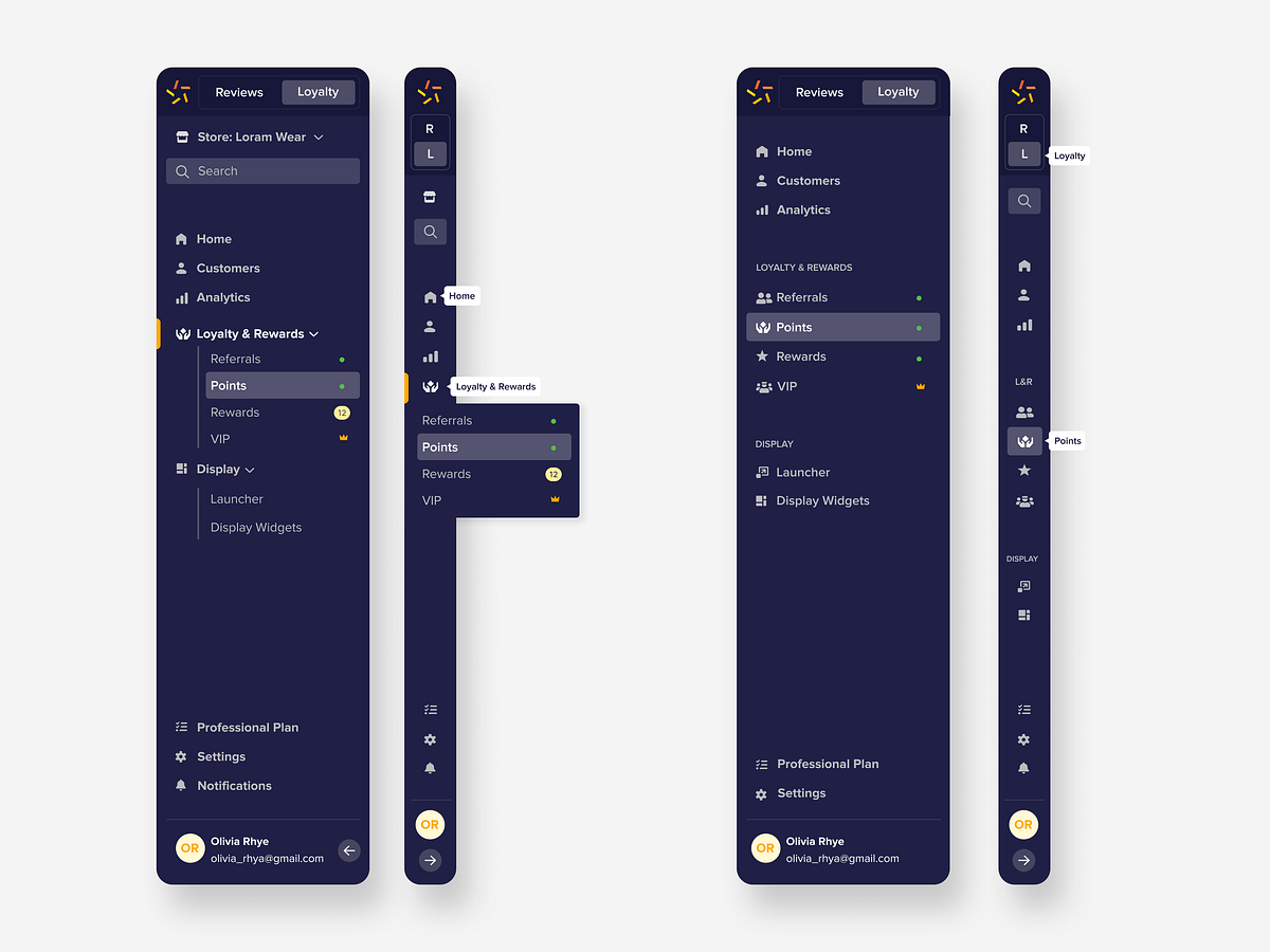 Browse thousands of Navbar Design images for design inspiration | Dribbble
