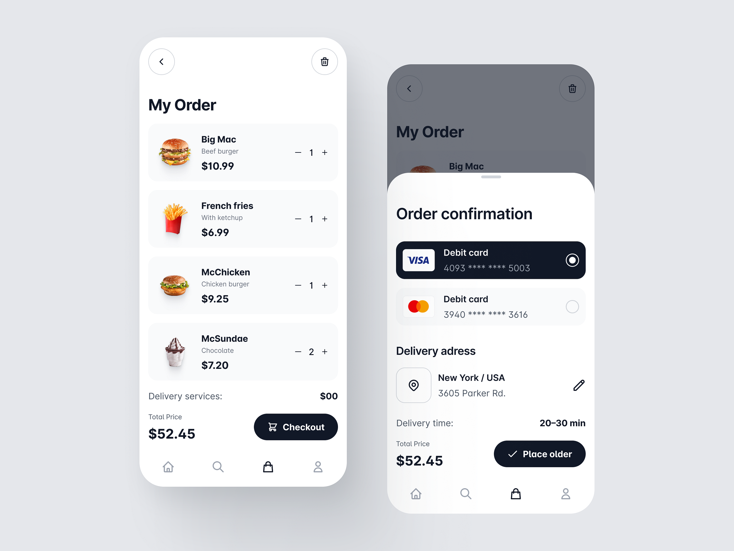 Delivery App Design by Tomáš Skoupý on Dribbble