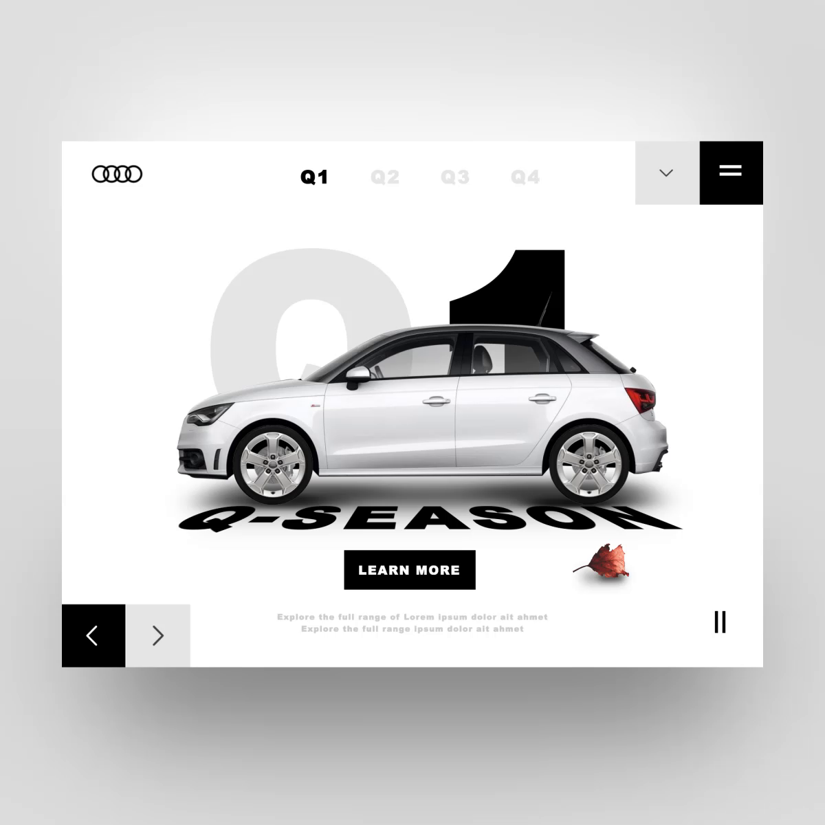 Autumn Automotive Carousel by Ferdinand Humberg on Dribbble