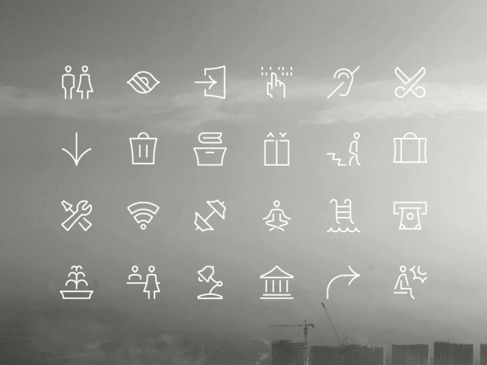 Anytime, Anywhere have 'Guidance' - a Wayfinding Icons Set by ...