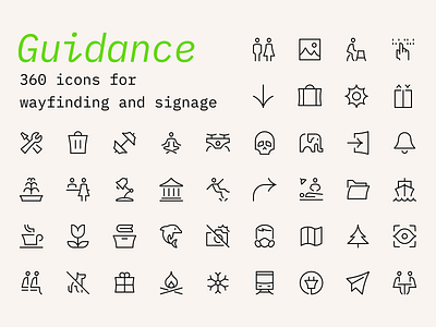 Guidance Icons Categories Overview by Streamlinehq on Dribbble