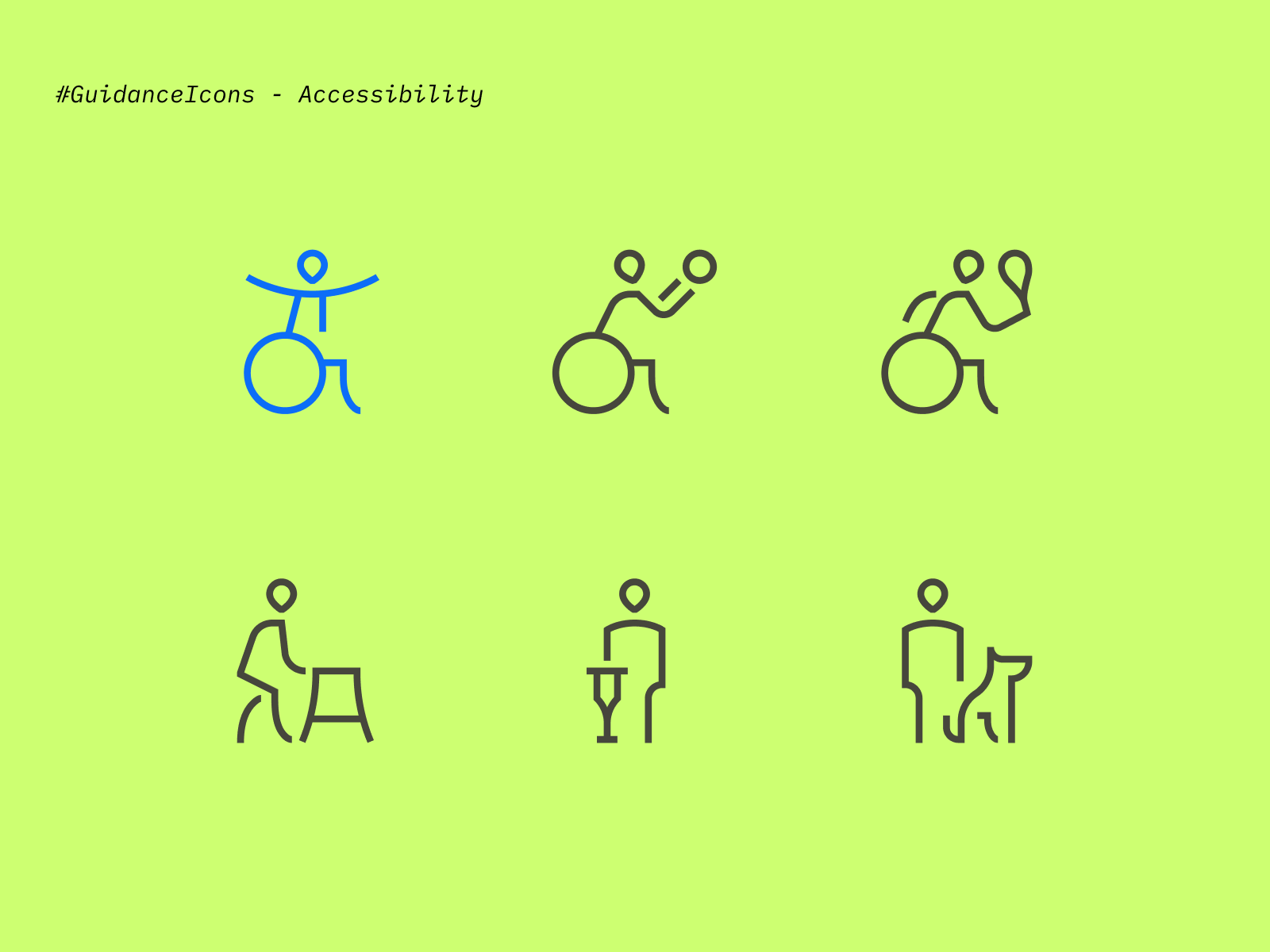 Guidance Icons Categories Overview by Streamlinehq on Dribbble