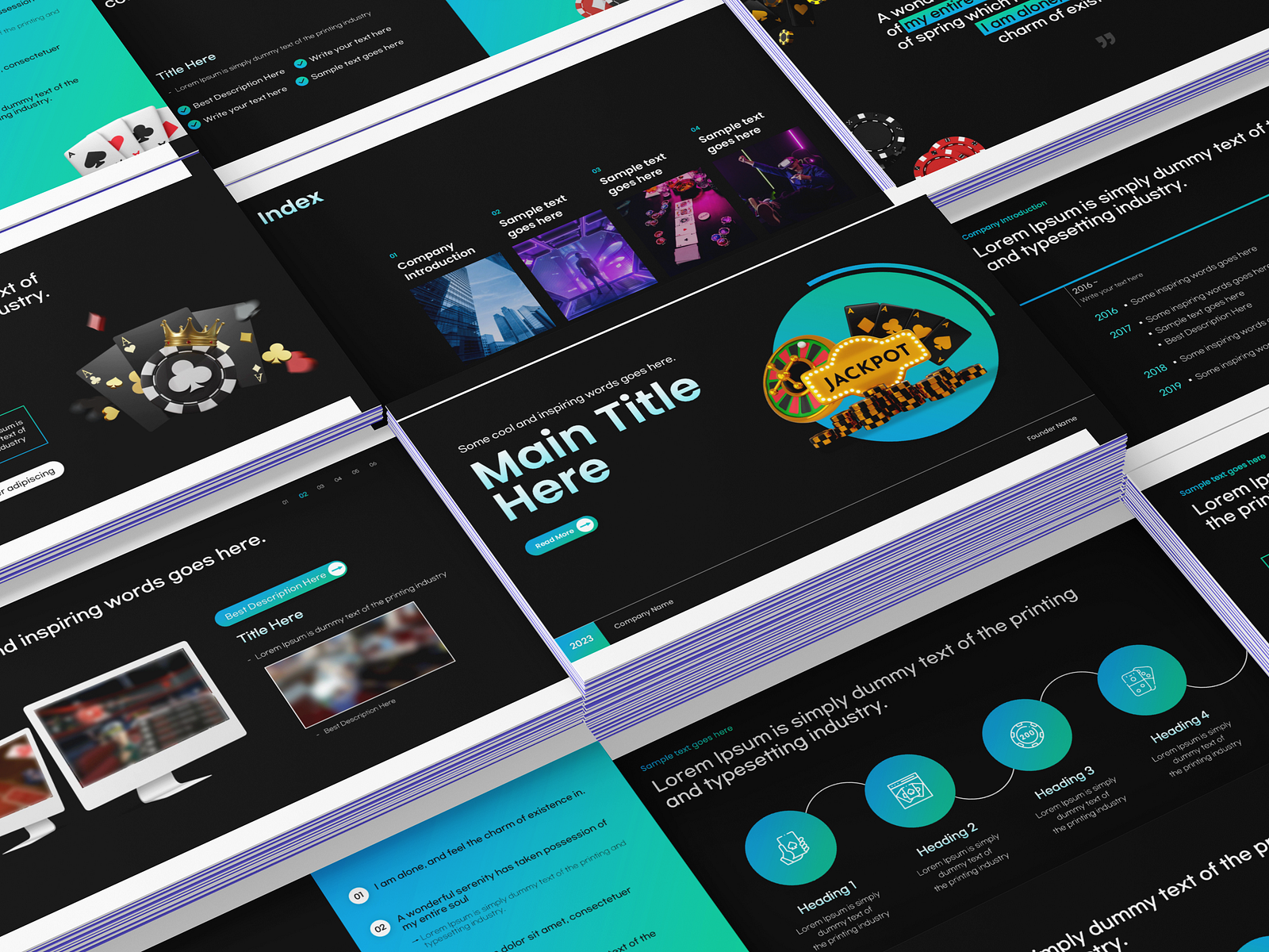 Game Pitch Deck Presentation Design by brandsmoment on Dribbble