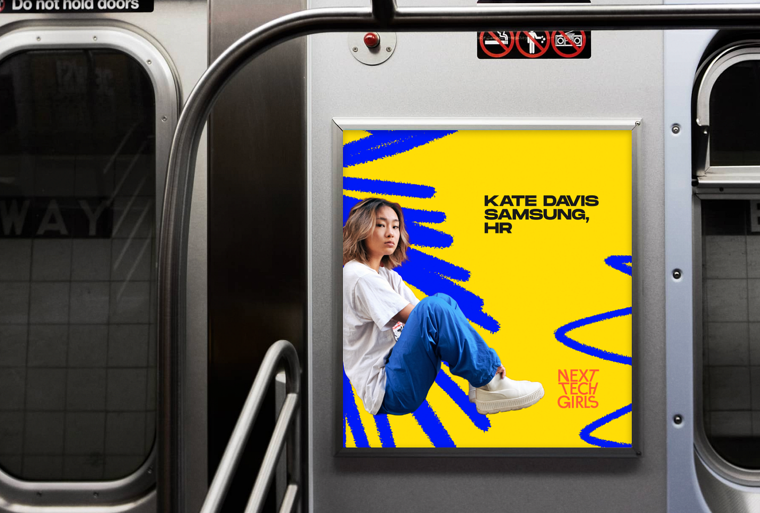 Poster design for GenZ tech company Next Tech Girls by Qream on Dribbble