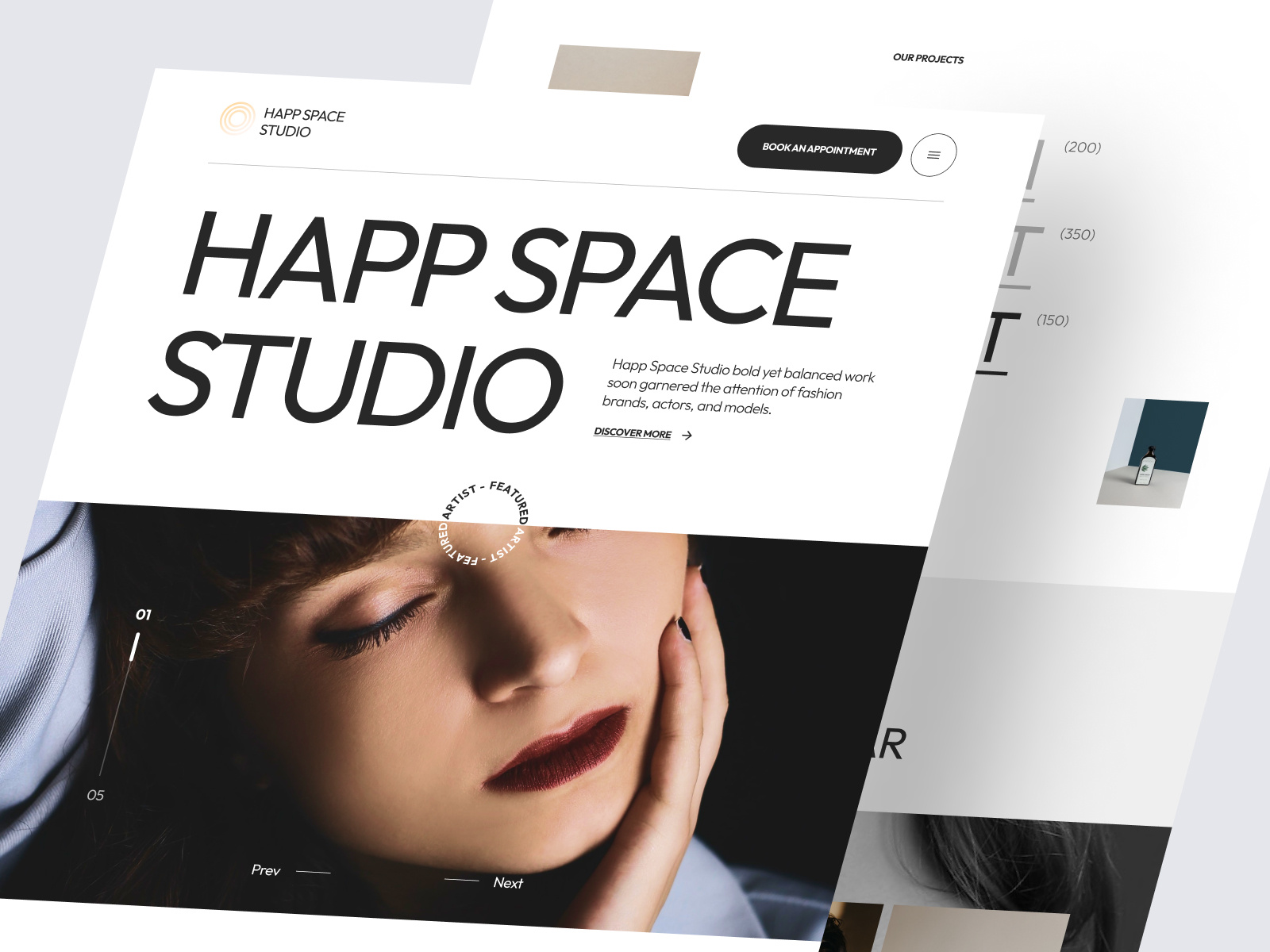 Photography Agency Landing Page by Akmal⚡ for Pickolab Studio on Dribbble