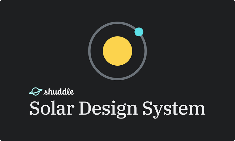 Shuddle Solar Design System by Lee Delgado on Dribbble