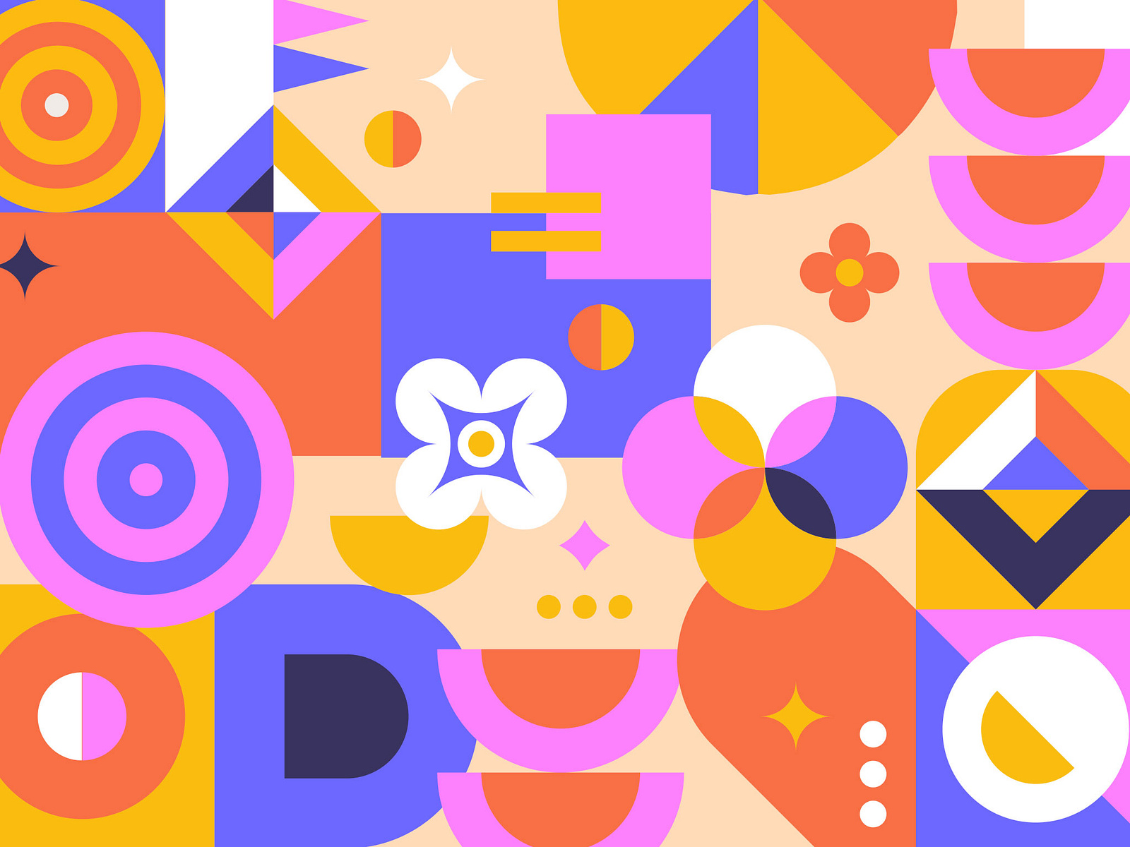 Vector Pattern Illustration by Claudia B. on Dribbble