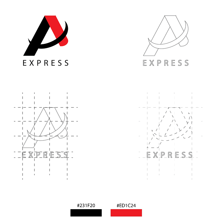 Ali express logo by Haseeb Shah on Dribbble