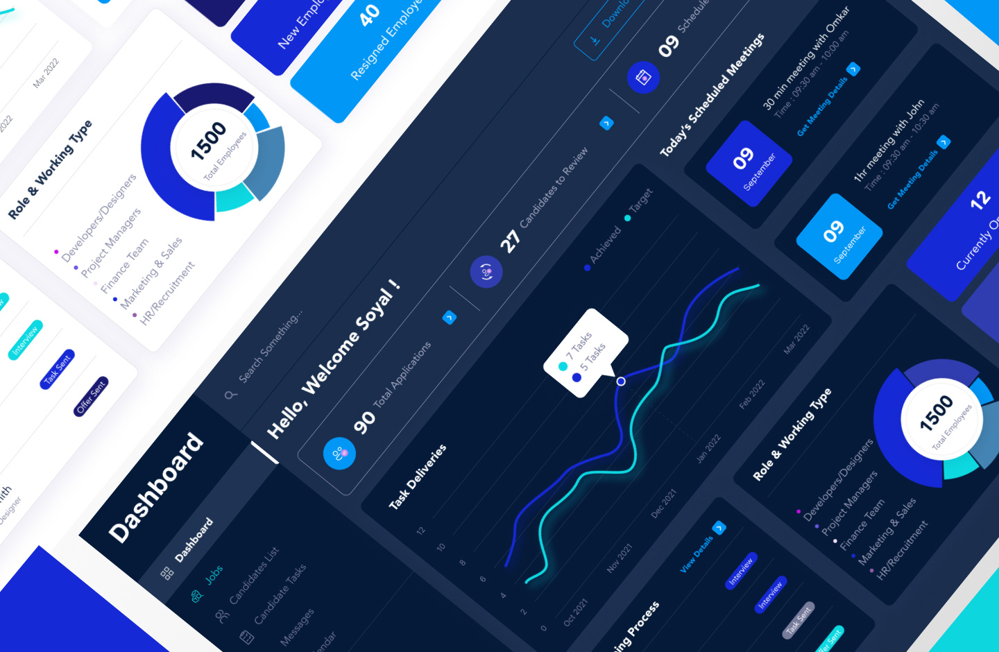 HR Recruitment Management System by UX-UI designer Ankita Shinde on ...