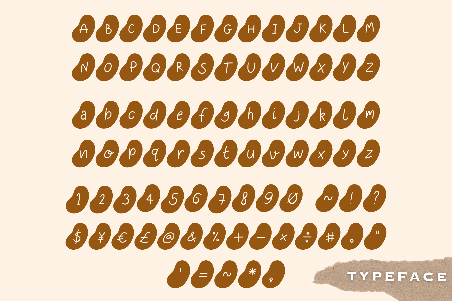 Jelly Bean | Cute Decorative Font by 29 " on Dribbble