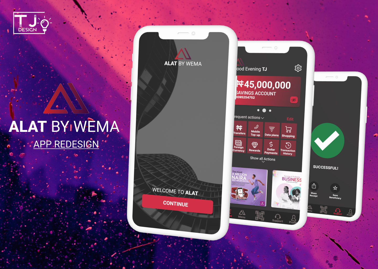 ALAT banking App redesign by David Bominuru on Dribbble