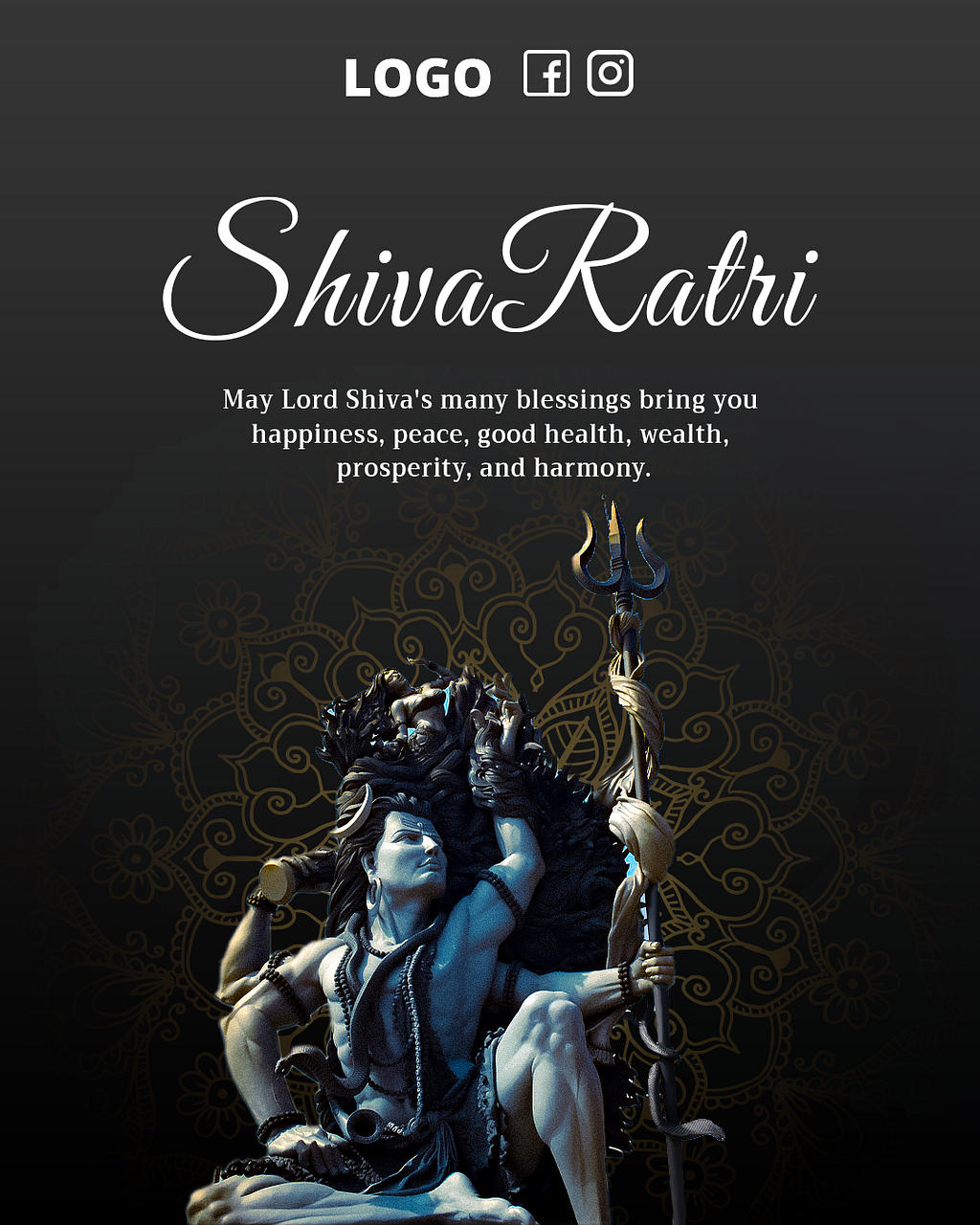 Shiva Ratri by Chandan Thapa on Dribbble