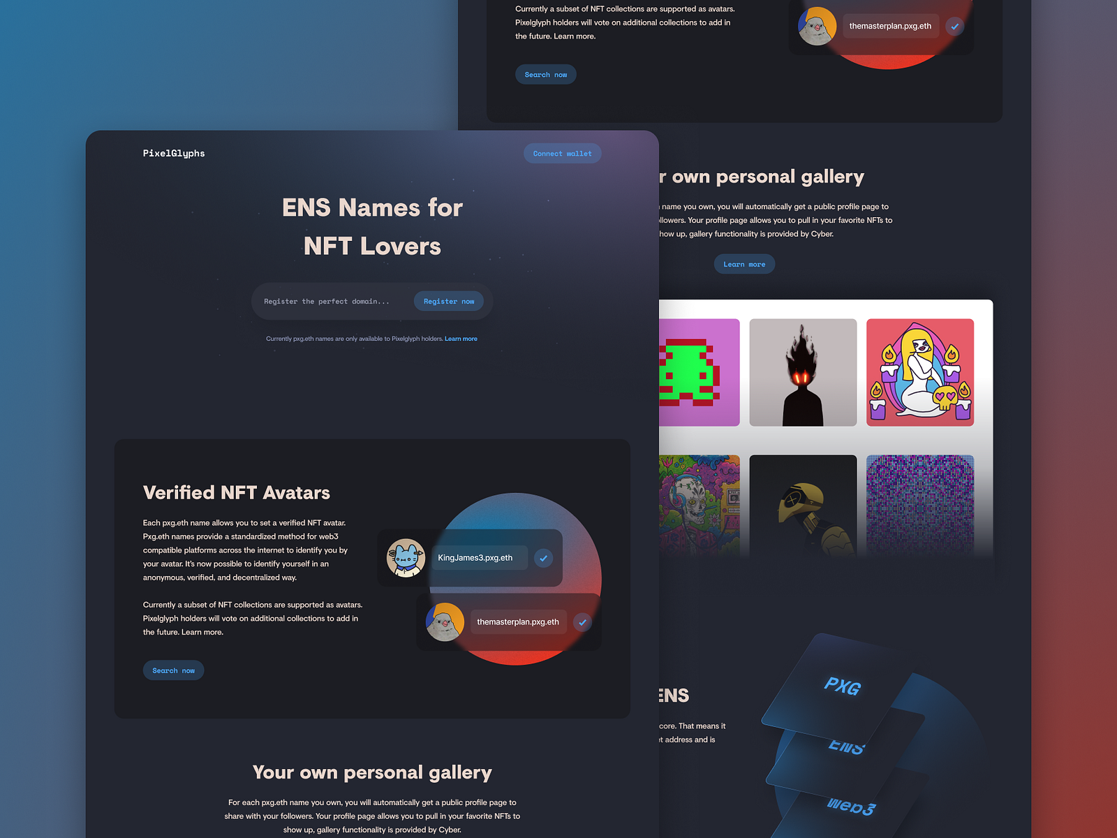 Web3 Blockchain Landing Page By Ed Craddock For Heat Check On Dribbble