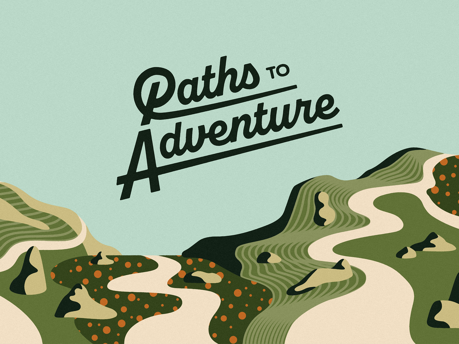 Paths to Adventure by Zuza Szczepanik on Dribbble