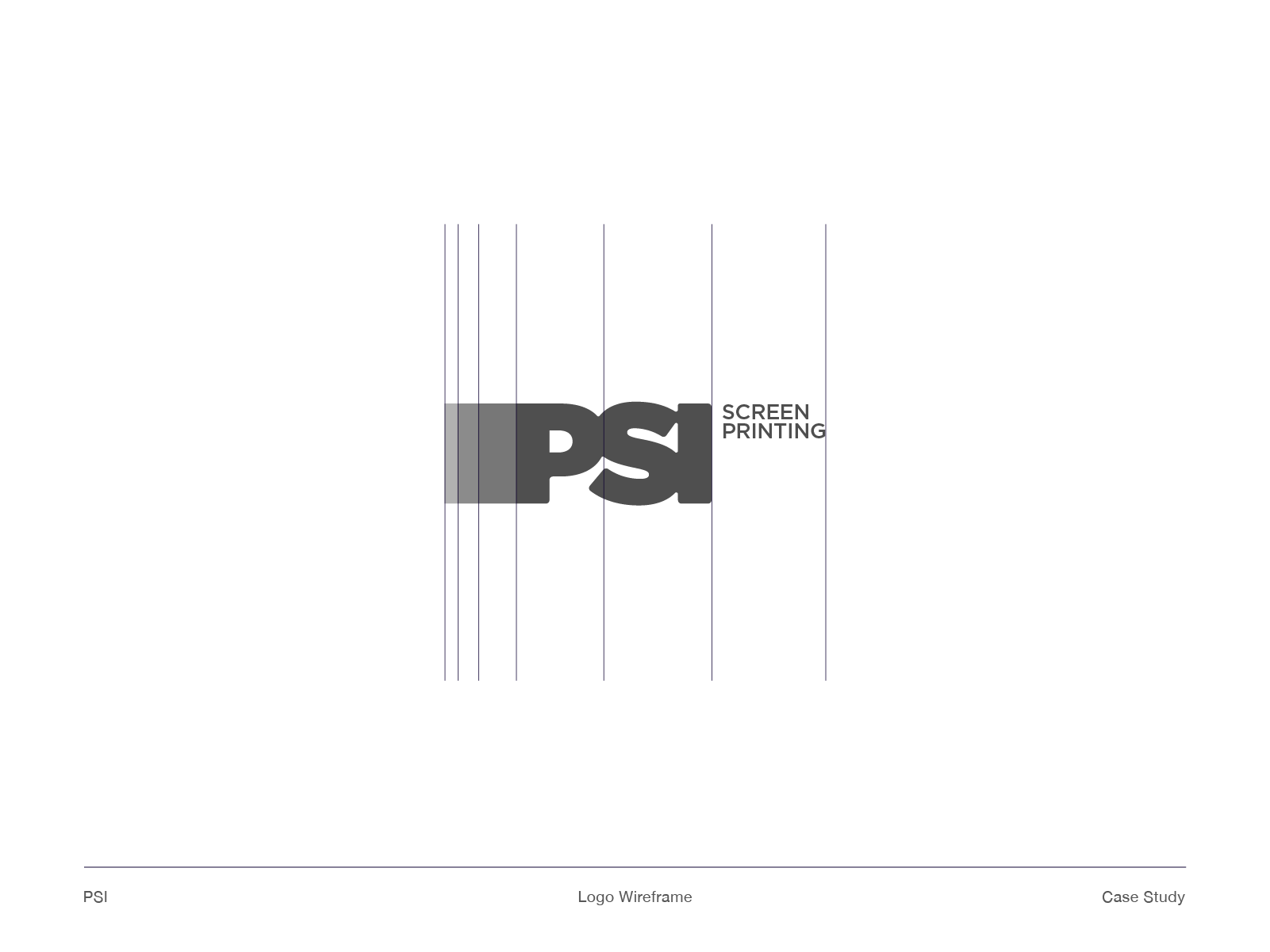 PSI Screen Printing Branding by Caution Studios on Dribbble