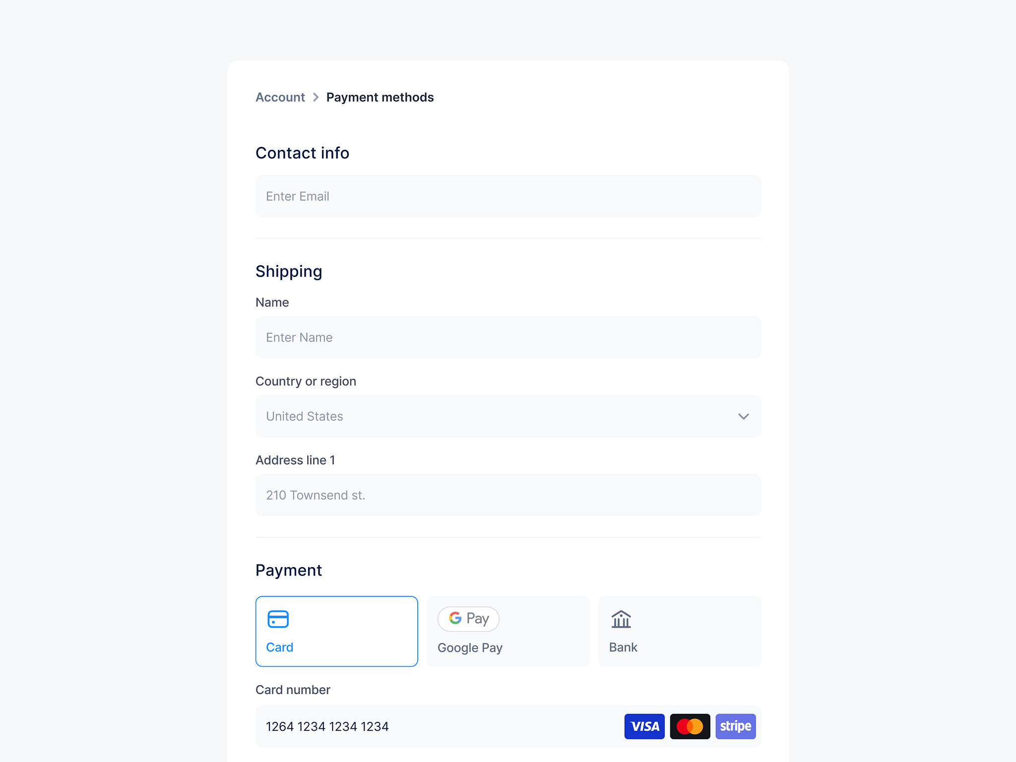 Payment & Shipping 🚚 by Dmitry Sergushkin on Dribbble