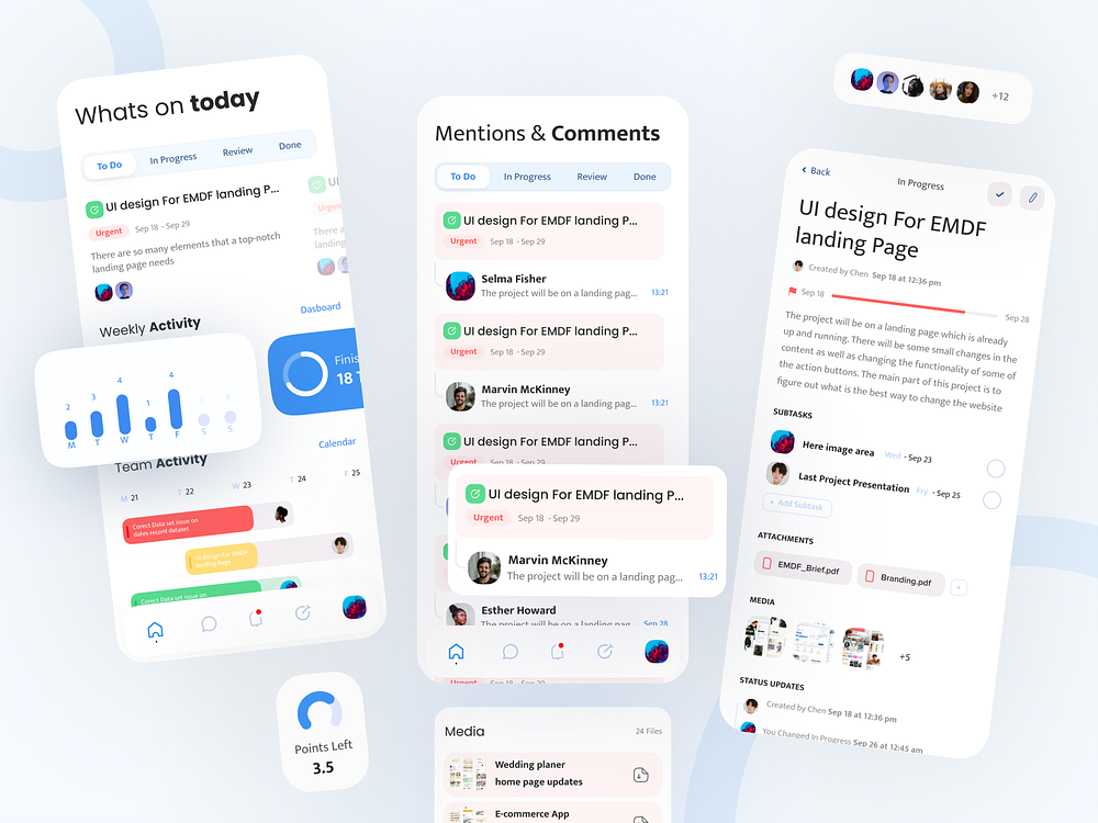 Note Mobile App by Nick Buturishvili on Dribbble